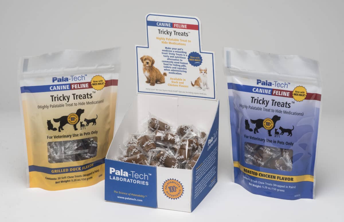 Tricky Treats with MOS MAX - Duck Flavor - Pala-Tech Laboratories