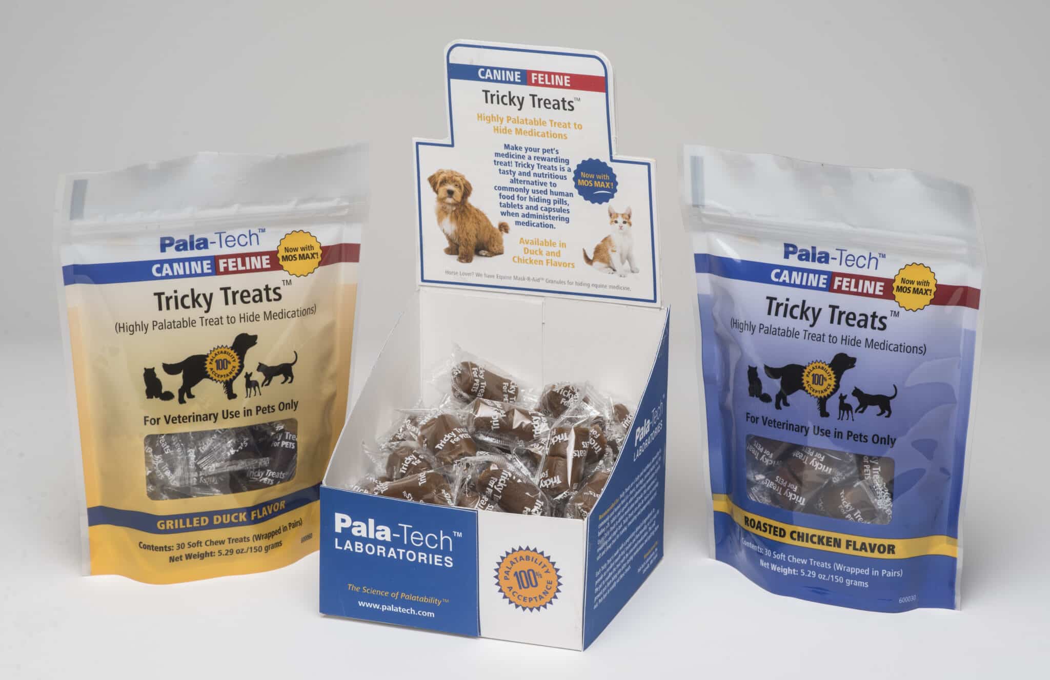 Tricky Treats with MOS MAX - Chicken Flavor - Pala-Tech Laboratories